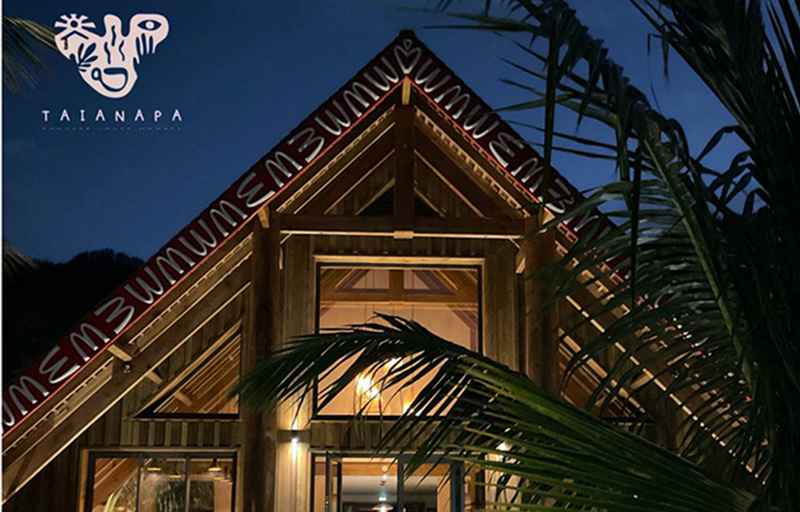 À Moorea, un concept house pour faire vivre l’art contemporain ...